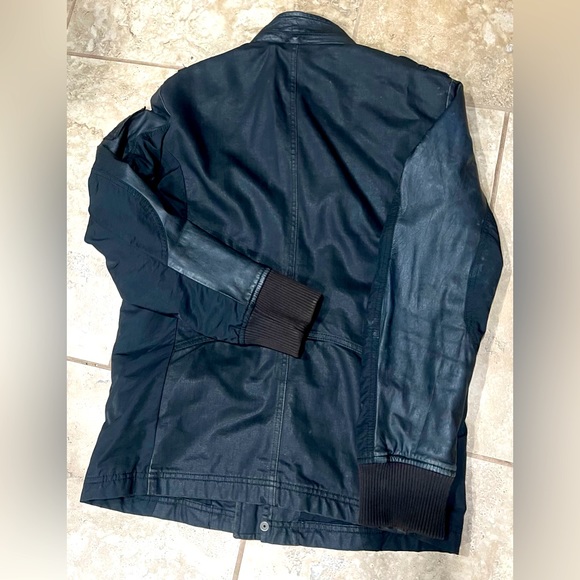 Diesel | Jackets & Coats | Diesel Waxed Semileather Jacket | Poshmark